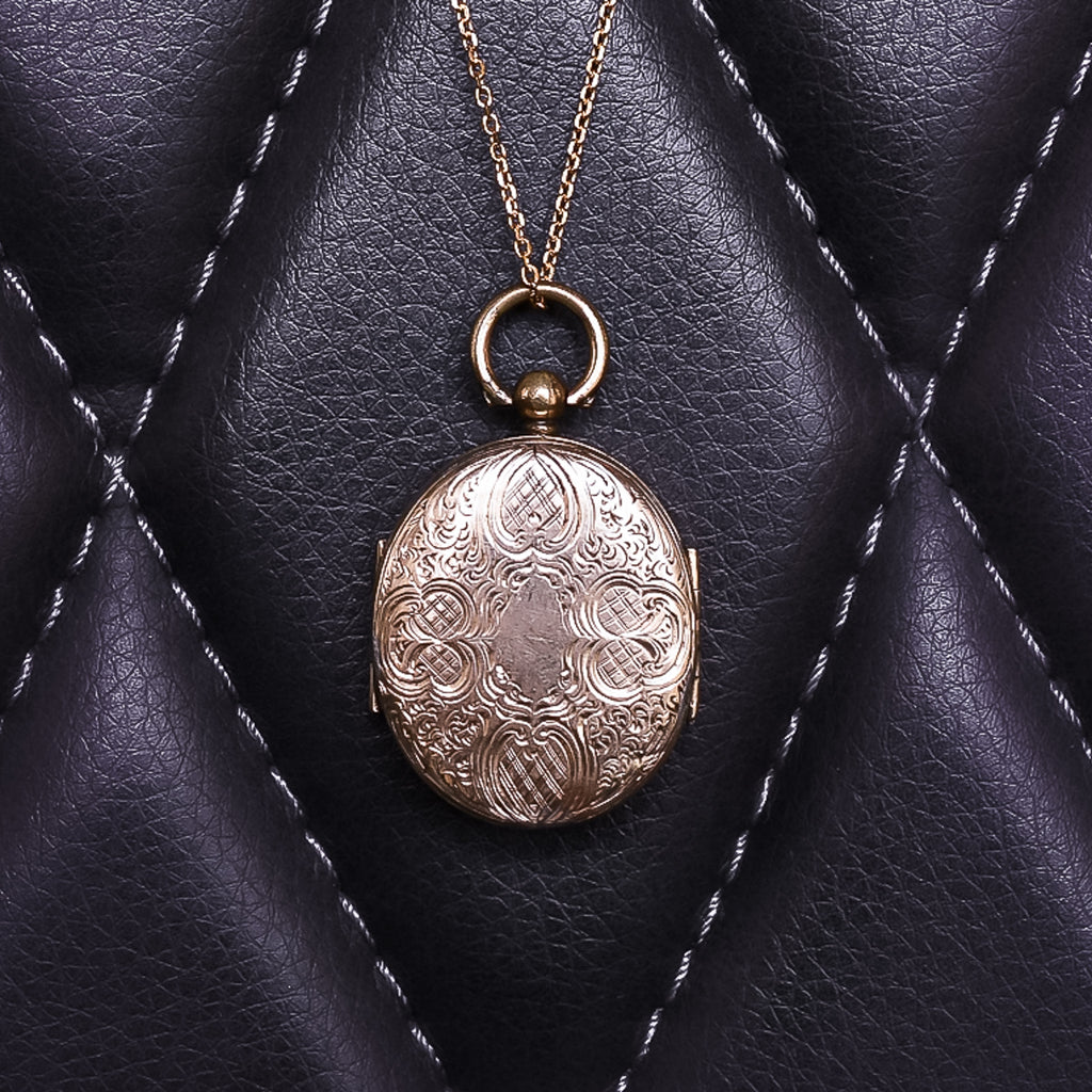 Victorian Gold Family Locket – Butter Lane Antiques
