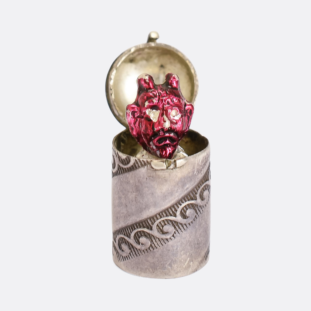 Victorian "The Devil In The Bottle" Charm – Butter Lane Antiques
