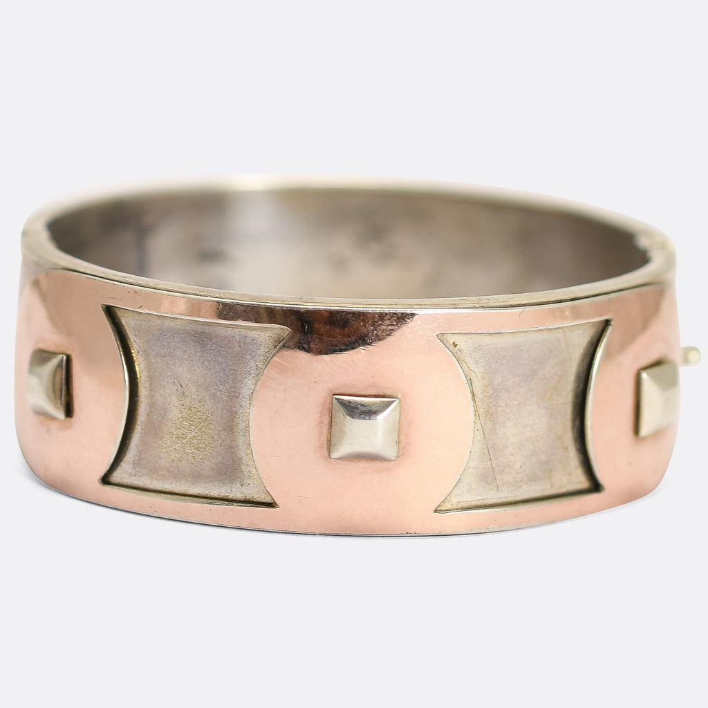 French Victorian Nail Bangle – Butter Lane Antiques