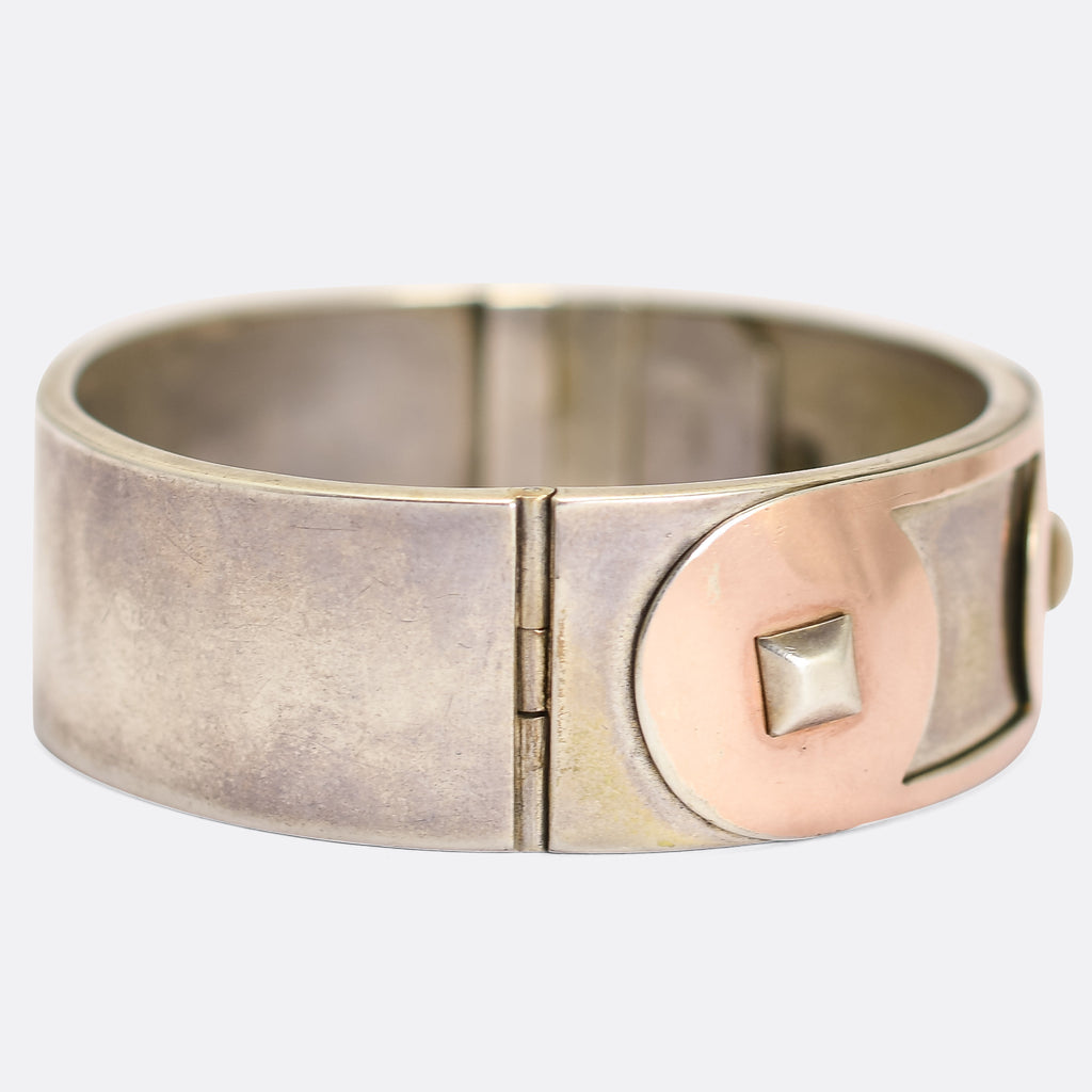 French Victorian Nail Bangle – Butter Lane Antiques