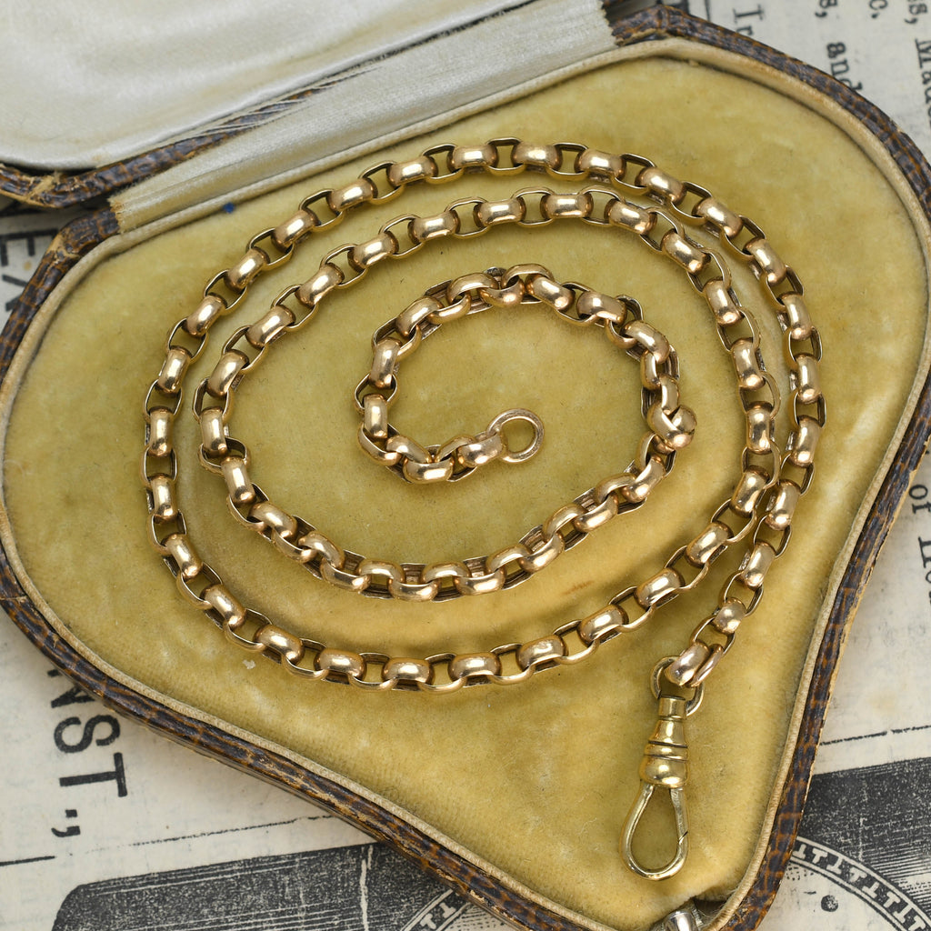 Victorian 15k Gold Belcher Chain – Butter Lane Antiques