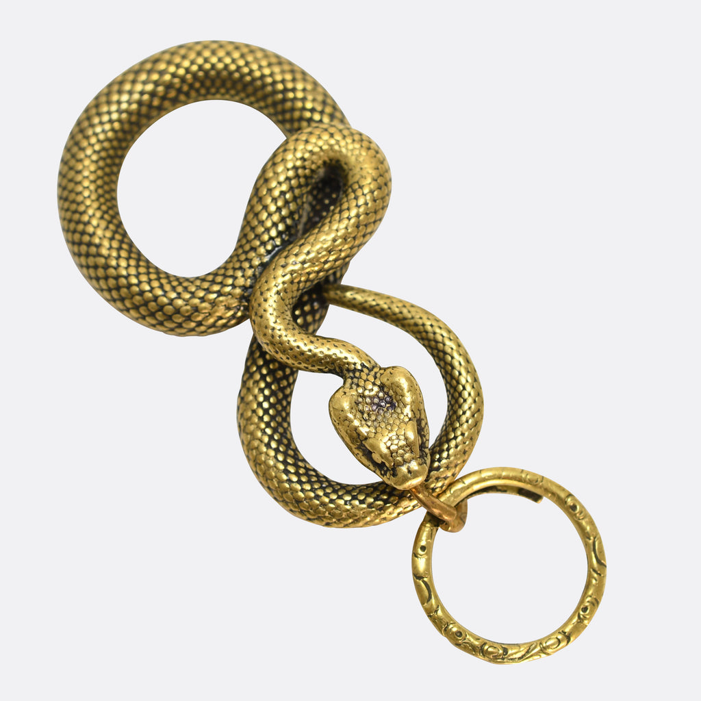 Antique Oversized Snake Charm Holder – Butter Lane Antiques