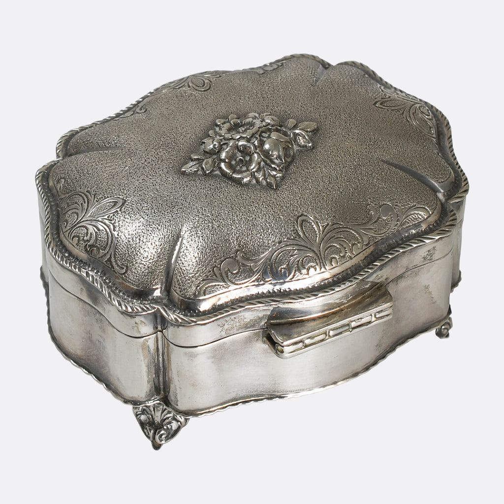 Antique Silver Ring Box – Butter Lane Antiques