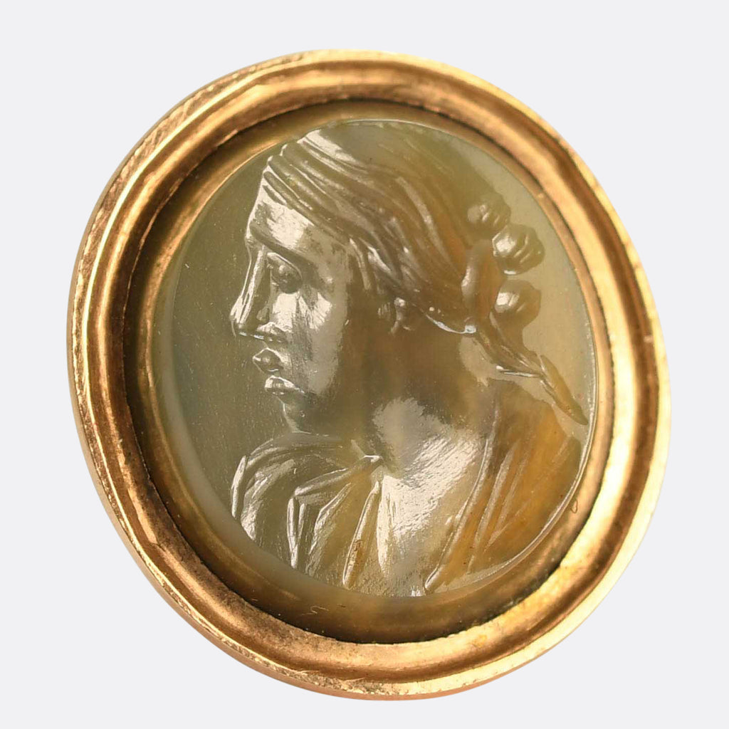 Early Georgian Agate Moorish Prince Fob Pendant – Butter Lane Antiques