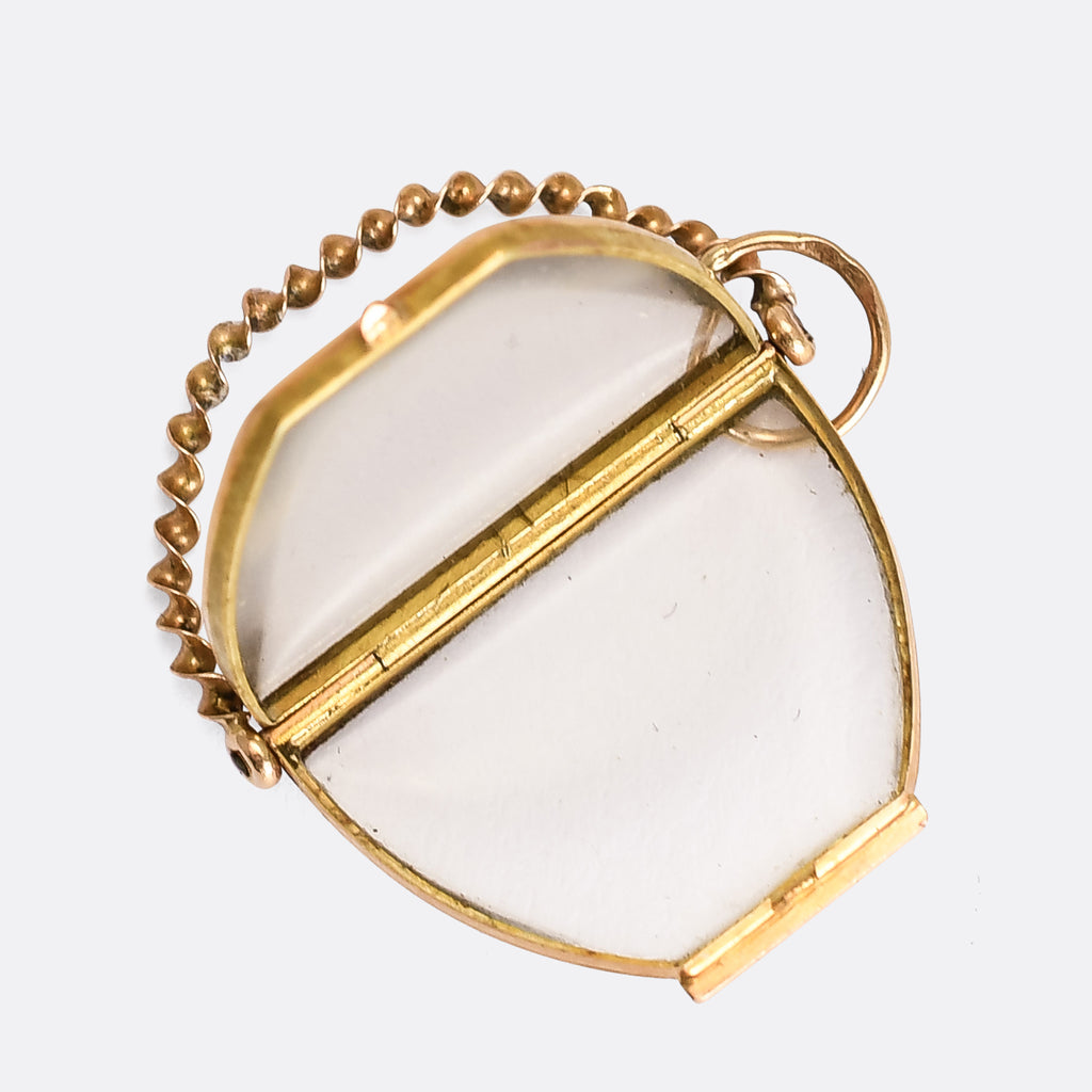 Georgian Purse Locket Charm – Butter Lane Antiques