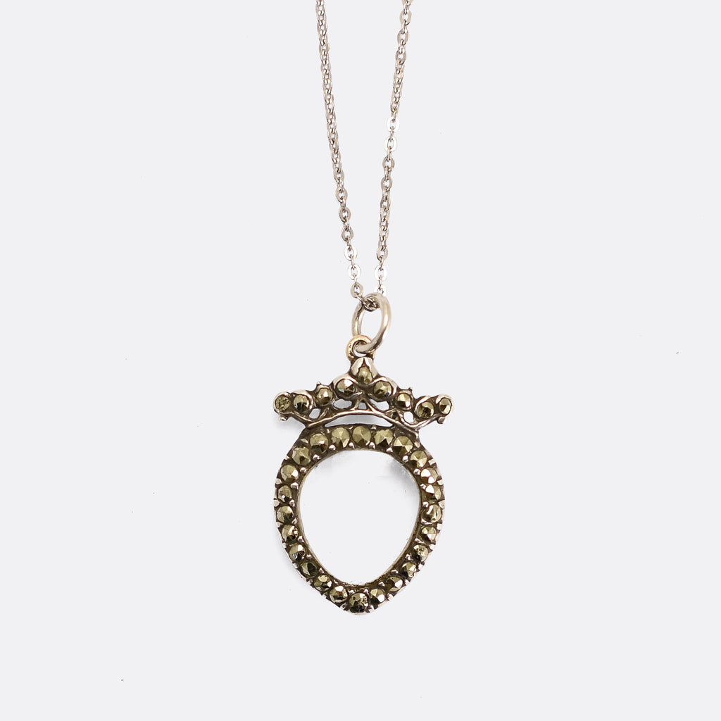 Georgian Pyrite Miniature Heart Locket layaway for Ck – Butter Lane ...