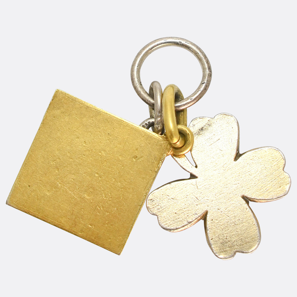 Late Victorian Enamel Lucky Charms – Butter Lane Antiques