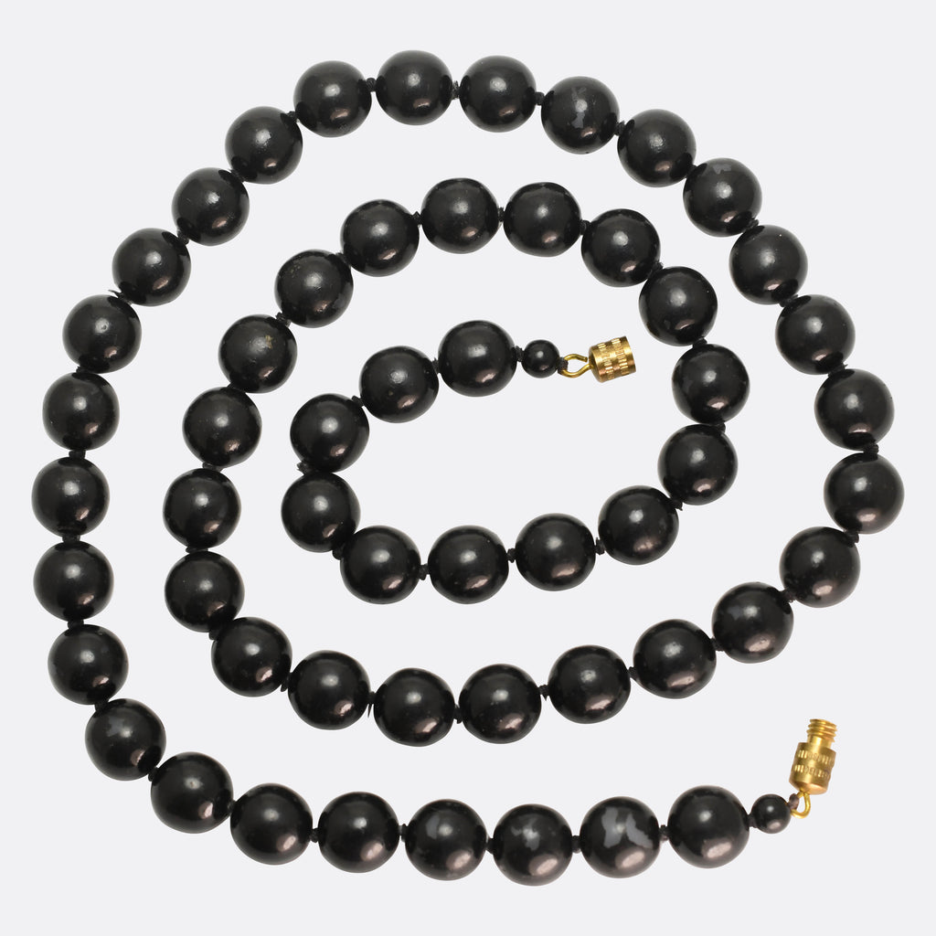 Victorian Jet Bead Necklace – Butter Lane Antiques