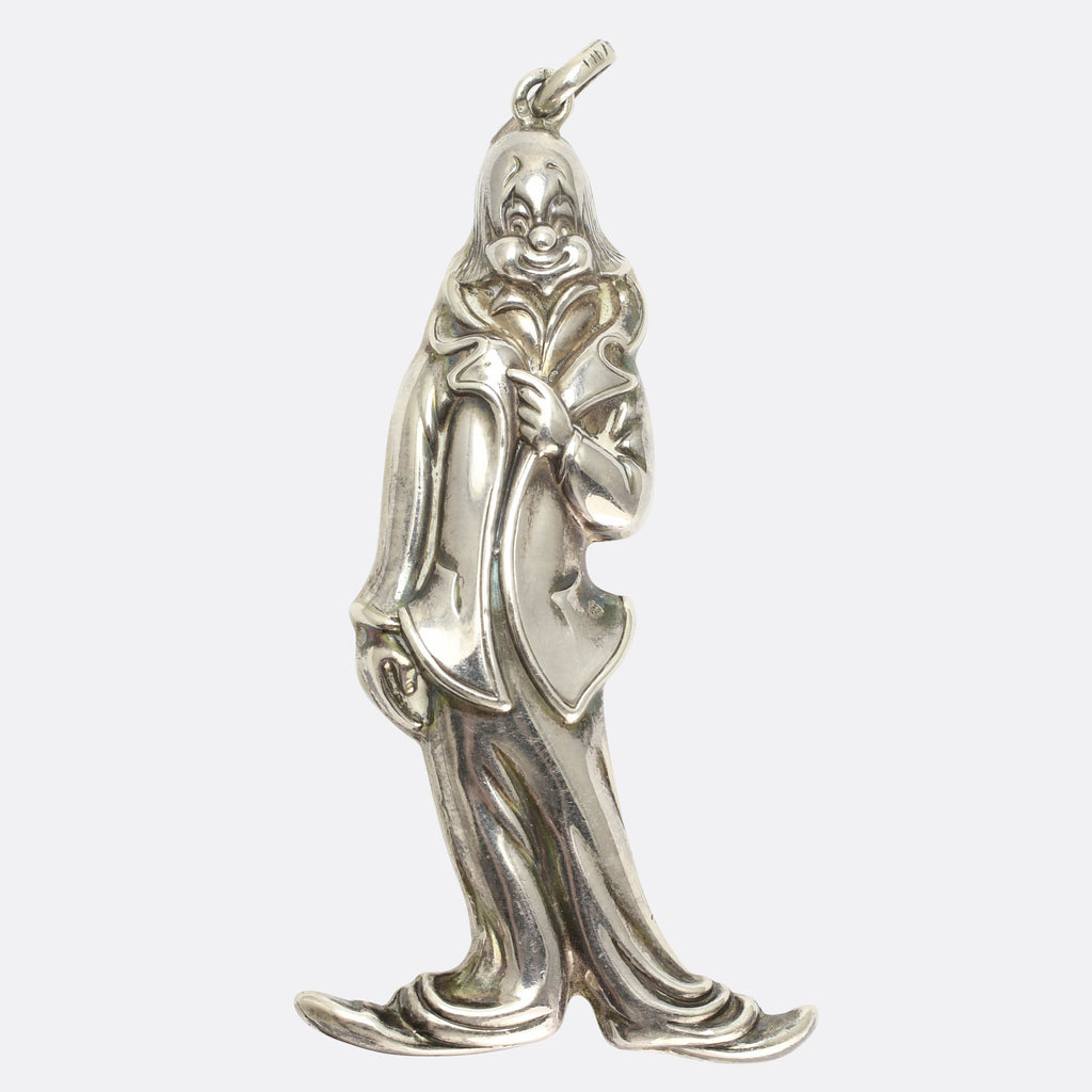 Vintage Silver Clown Pendant – Butter Lane Antiques