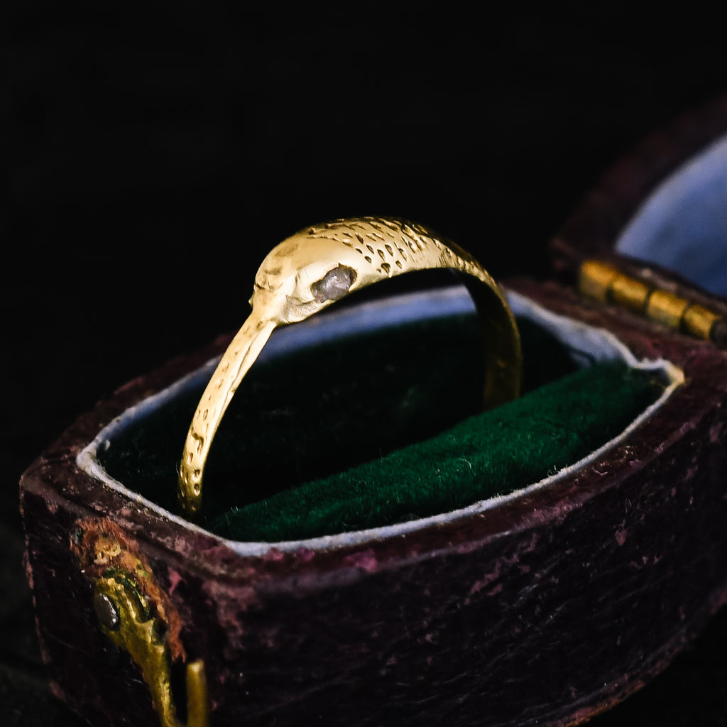 Georgian Diamond Ouroboros Ring – Butter Lane Antiques