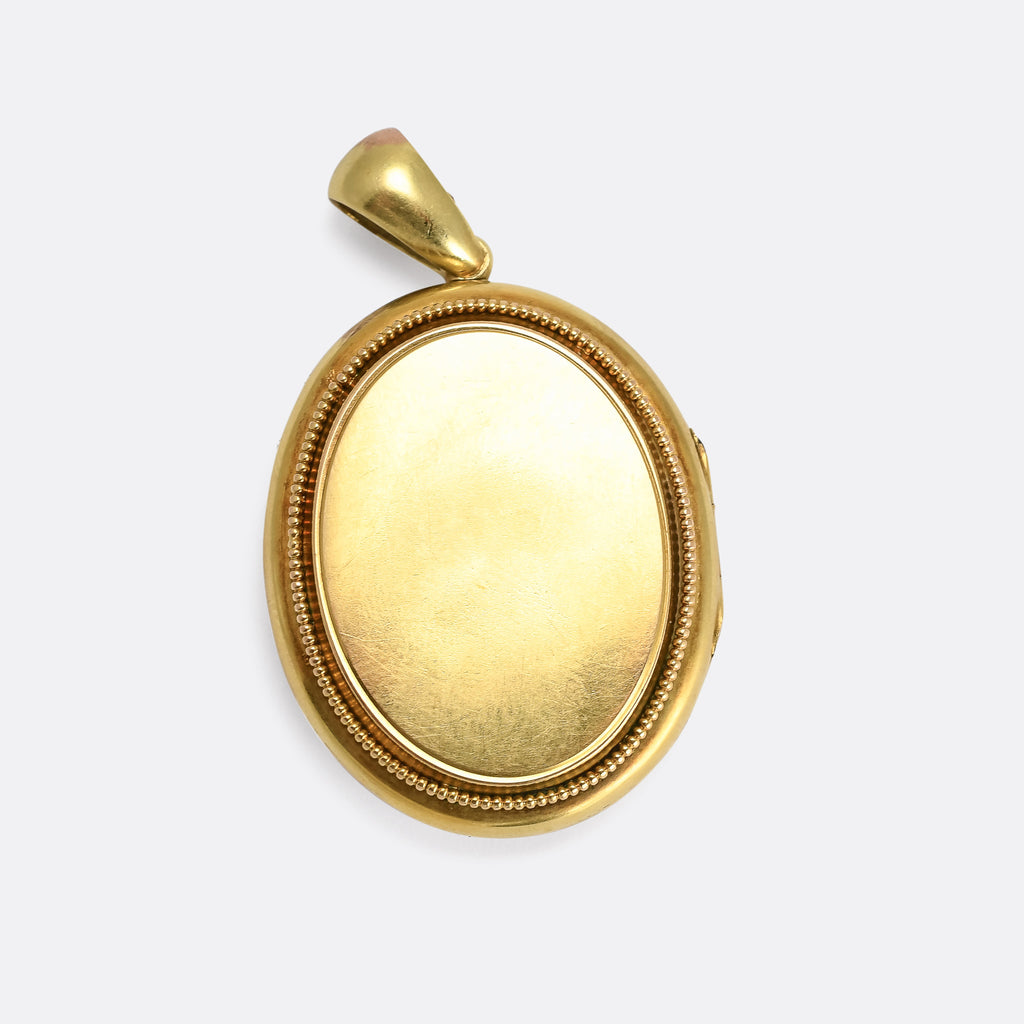 Victorian 15k Gold AEI Locket – Butter Lane Antiques