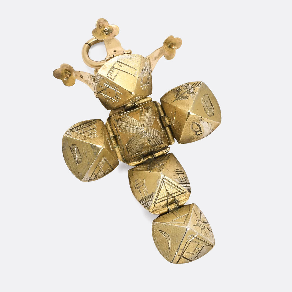 Victorian Masonic Orb Fob Pendant – Butter Lane Antiques