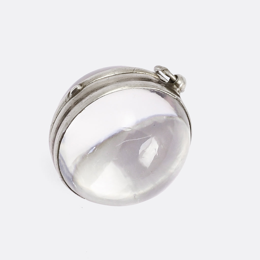 Victorian Rock Crystal "Pool of Light" Locket – Butter Lane Antiques